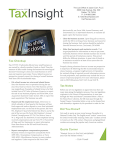 Tax Newsletters – Tax Lawyer | Serving Clients Nationwide | We Solve ...
