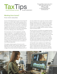 Tax Newsletters – Tax Lawyer | Serving Clients Nationwide | We Solve ...