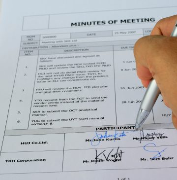 Meeting Minutes: What They Are and Why Every Business Needs Them – Tax ...